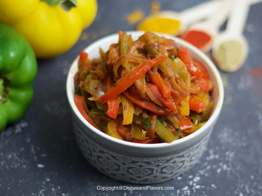 How to make Capsicum Dry Veg | Capsicum Dry Veg recipes | Step-by-Step ...
