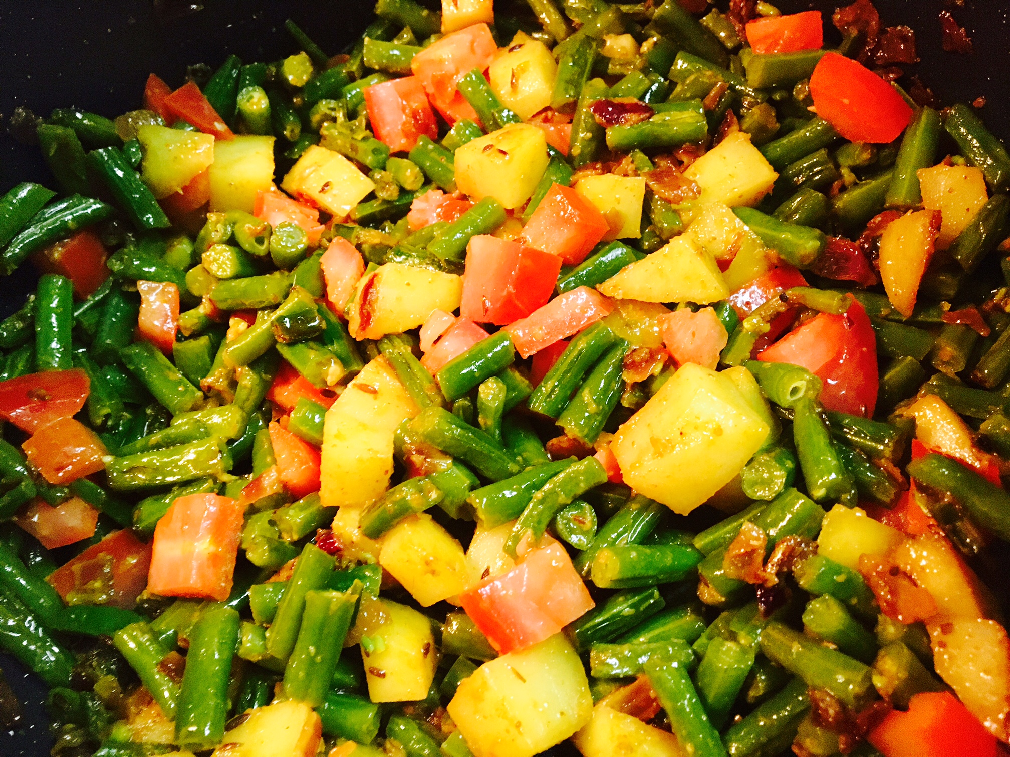 How to make Beans-aloo Dry Veg | Beans-aloo Dry Veg recipes | Step-by ...