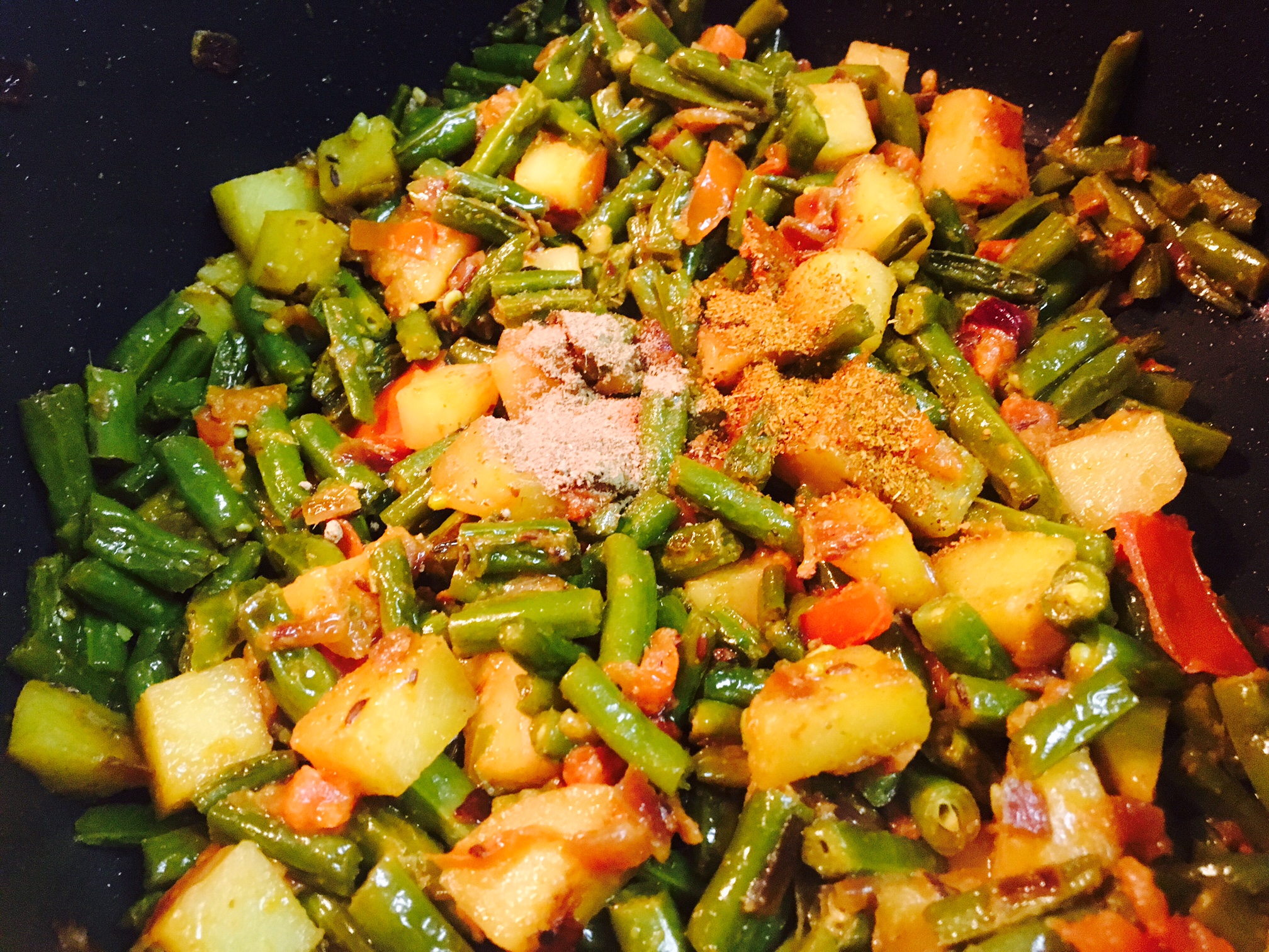 How to make Beans-aloo Dry Veg | Beans-aloo Dry Veg recipes | Step-by ...