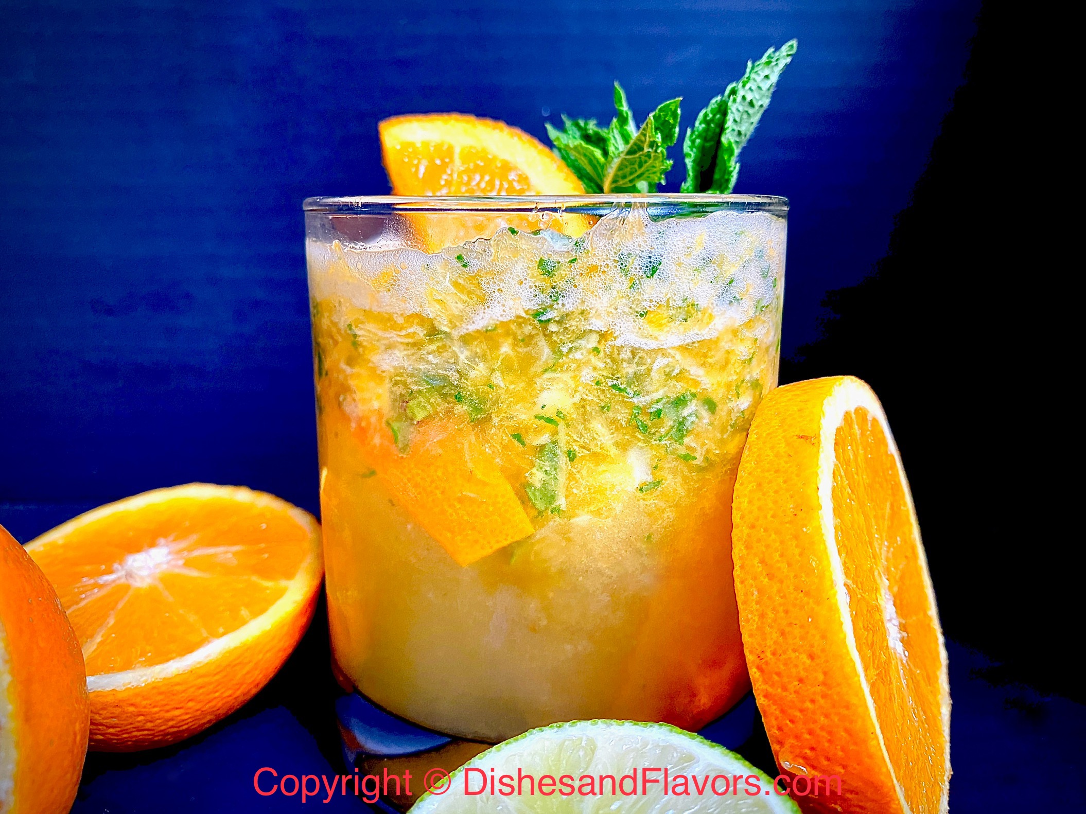 How to make Orange Mojito | Orange Mojito recipes | Step-by-Step Orange ...