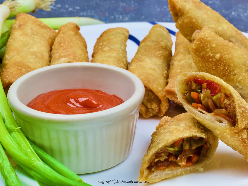 How to make Veg Spring Rolls | Veg Spring Rolls recipes | Step-by-Step ...